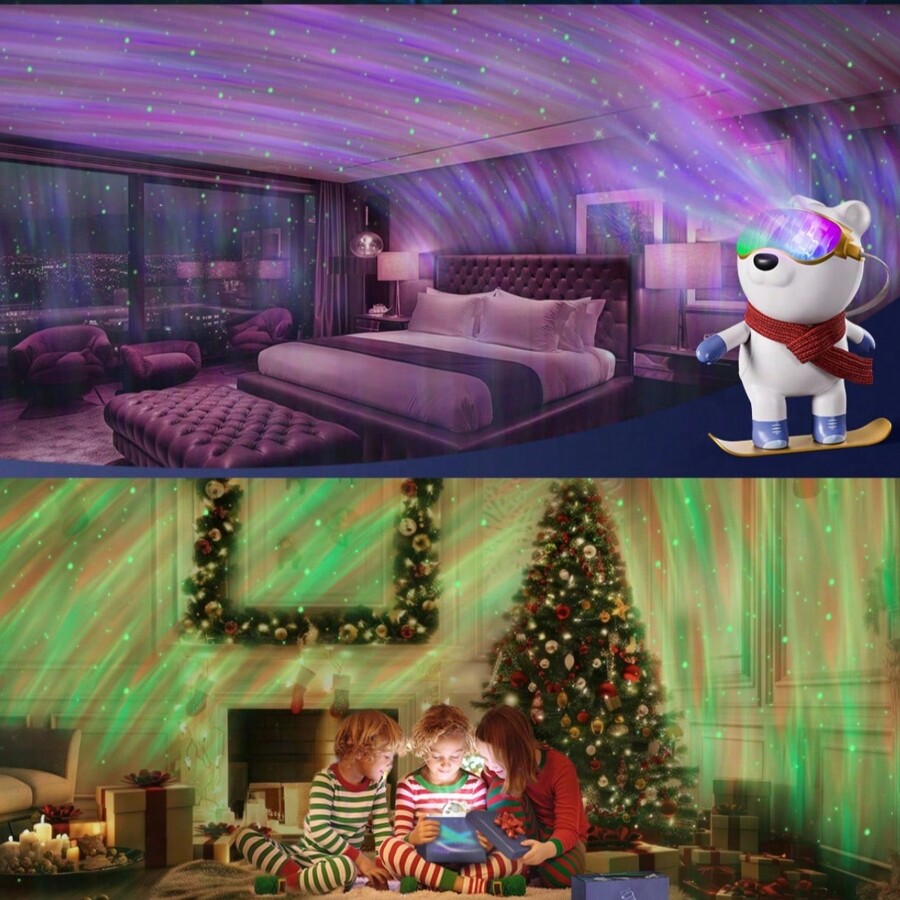 Ray Bear Northern Lights kan worden aangepast aan meerdere kleuren ...