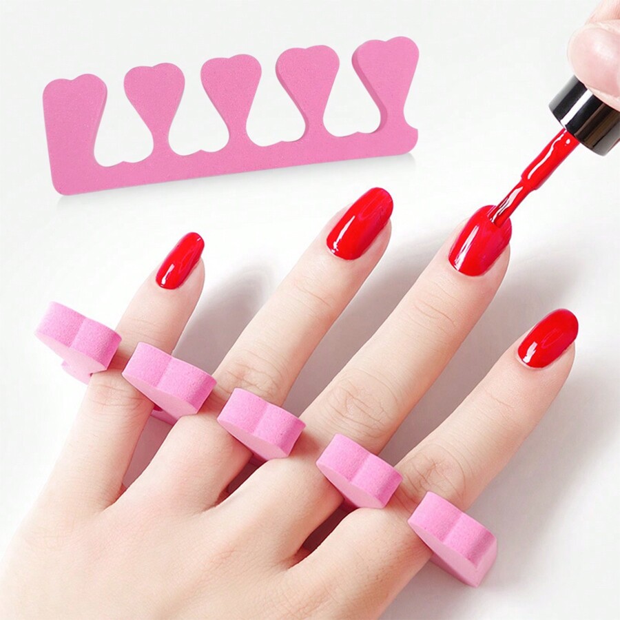 50pcs Toe Splitter, Finger Splitter, Soft Sponge Toe Splitter Pedicure ...