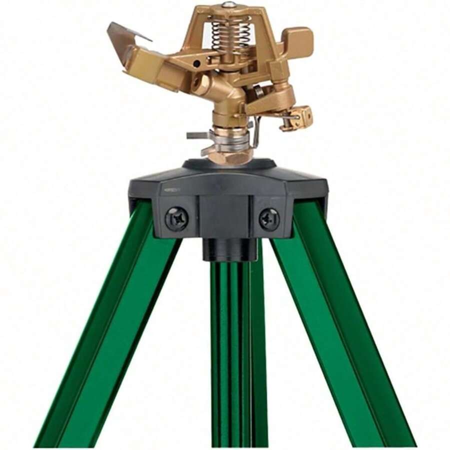Gear Drive Sprinkler (Sprinkler On Tripod) (Brass Impact Sprinkler ...