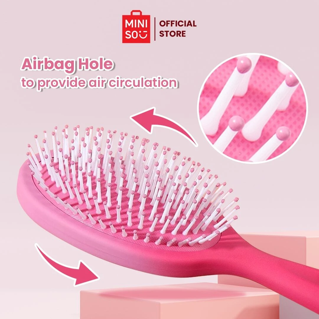 Miniso Barbie Series Upgraded Quicksand Airbag Massage Comb Anti-Static ...