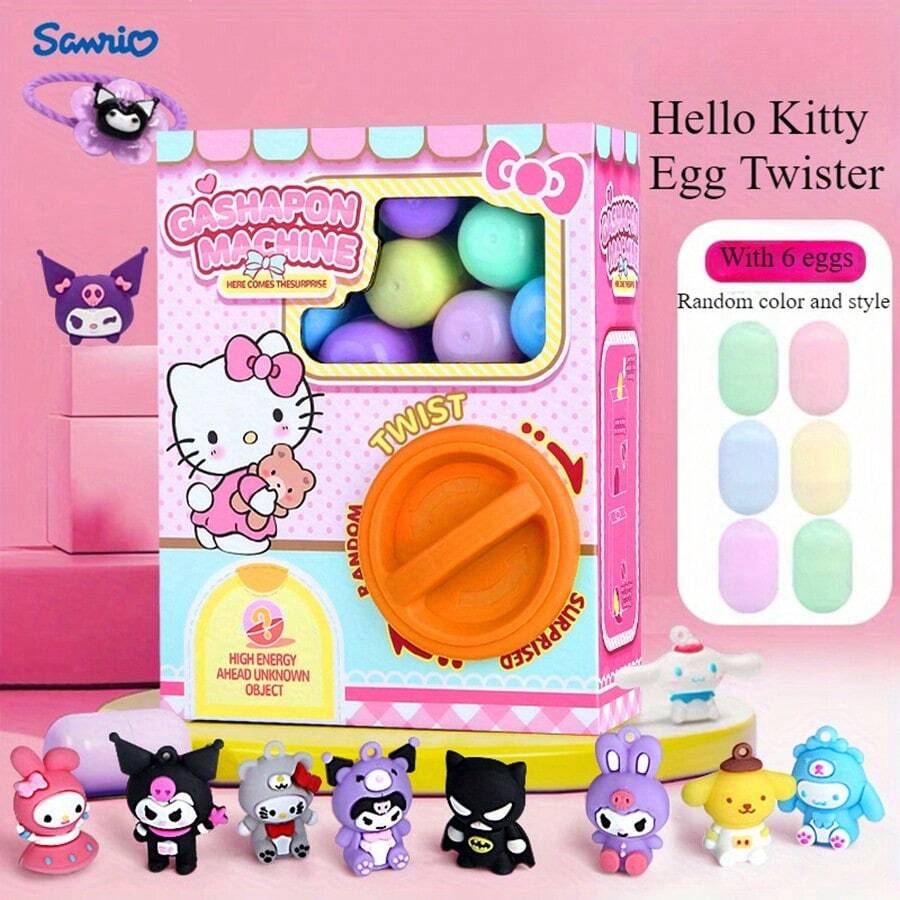 Sanrio Sanrio Fashion Twister, Randomly Collected 6 Sanrio Characters ...