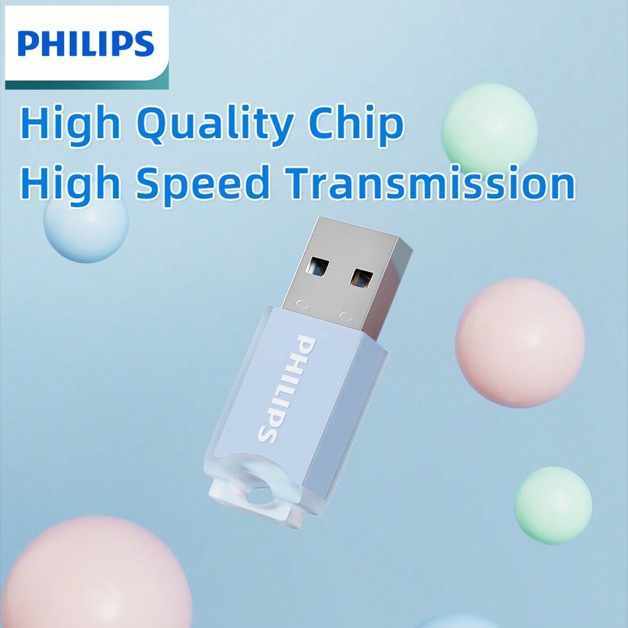 PHILIPS PHILIPS Cute Jelly USB Flash Drive 64GB Memory Thumb Stick USB2 ...