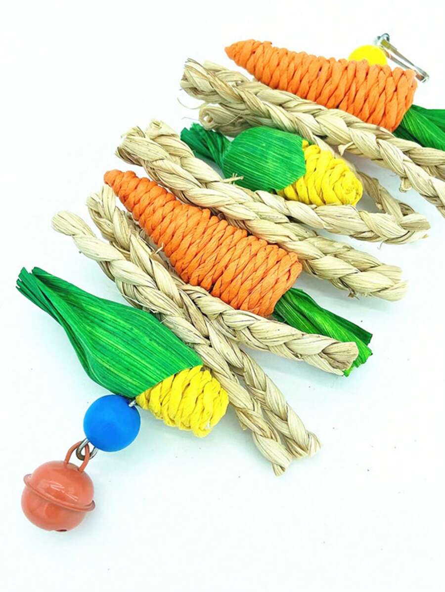 1pc Parrot Toy, Hamster Chew Toy, Rabbit Bite Toy, Small Pet Toy, Bird ...