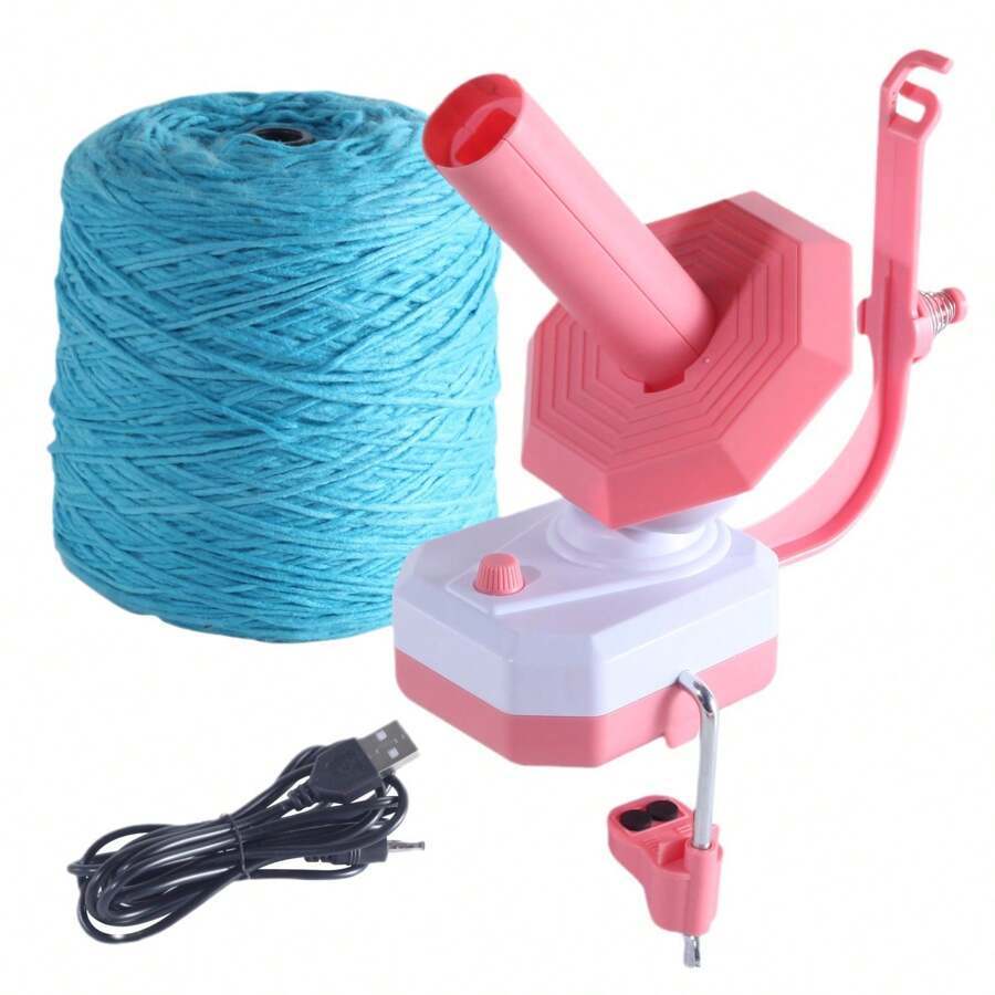 New Electric Yarn Winder, Automatic Knitted String Ball Winder, USB ...