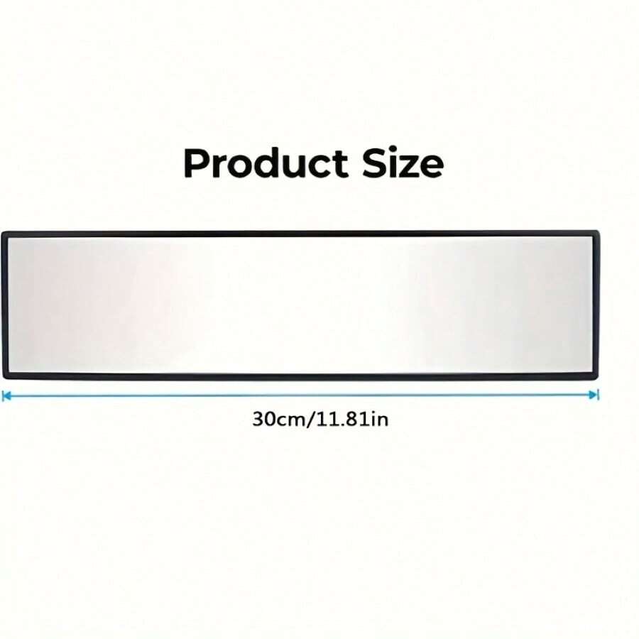 11inch Automobile Interior Rearview Mirror Wide Angle Backup Mirror ...