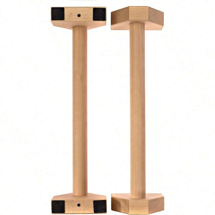 Fitness Equipment Parallettes Bars Mini Calisthenics Bars Wooden ...