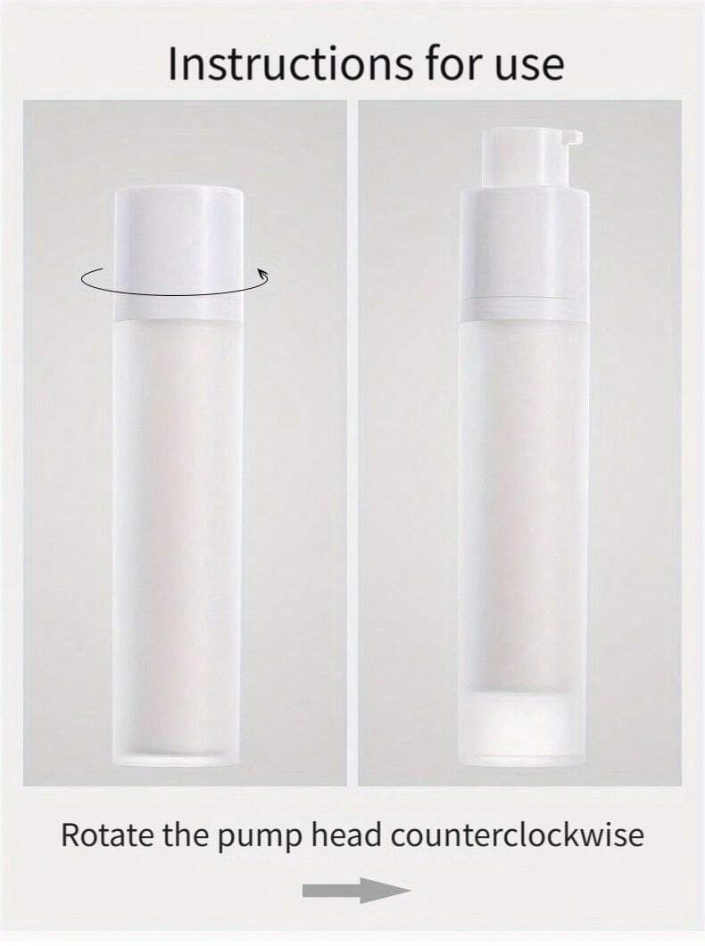 Vacuum Sealed Travel Bottle, Portable Skincare & Cosmetic Containers ...