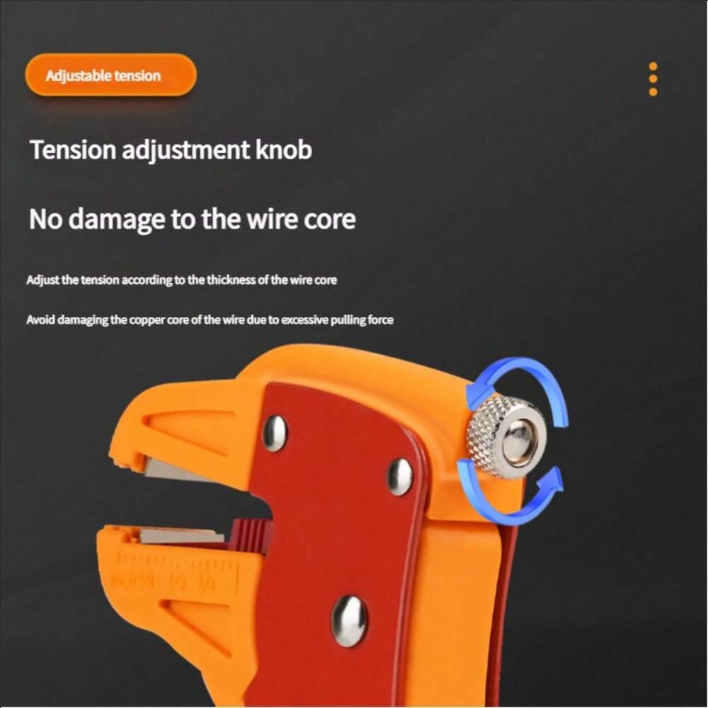Wire Stripper And Cutter 2-In-1 - Automatic Adjustable Cable Stripping ...