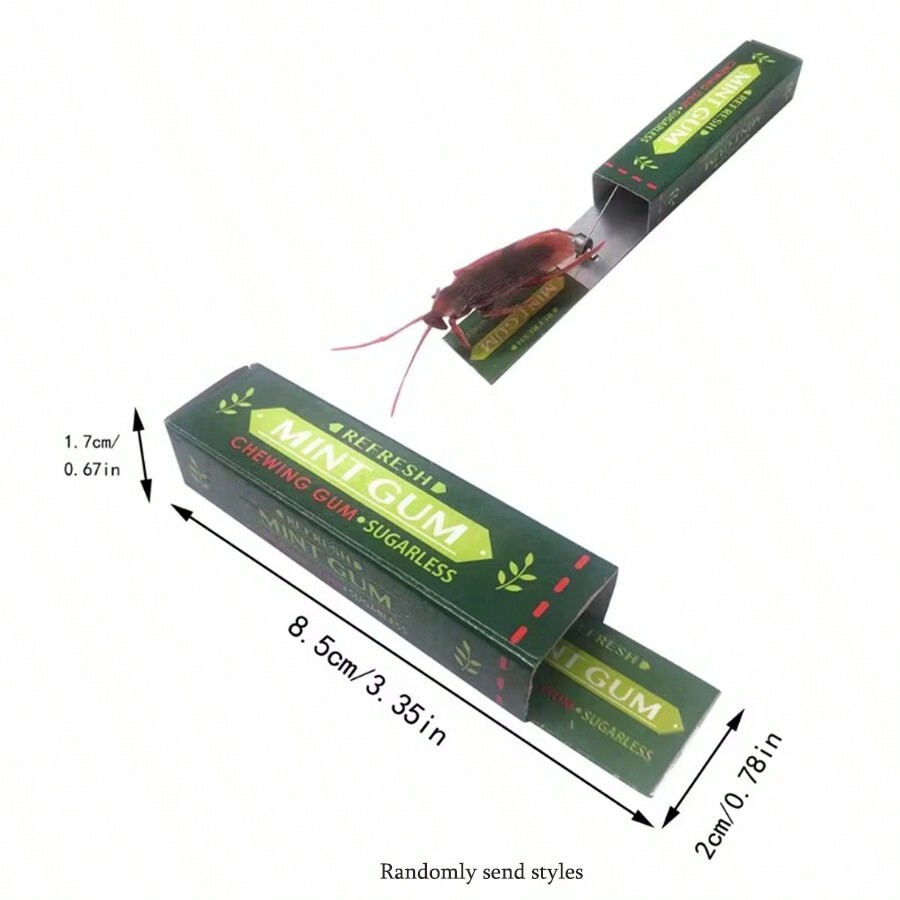 Realistic Cockroach Chewing Gum, Creative Novelty Joke Toy, Frightening ...