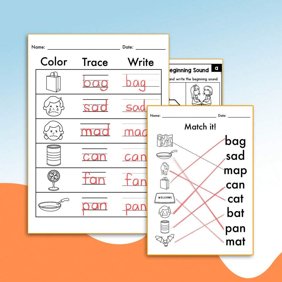 Learning Made Fun: Alphabet Book For Kids With Coloring Pages And ...