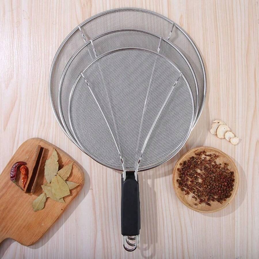 Anti Splatter Grease Splatter Screen Durable Cooking Frying Kitchen ...