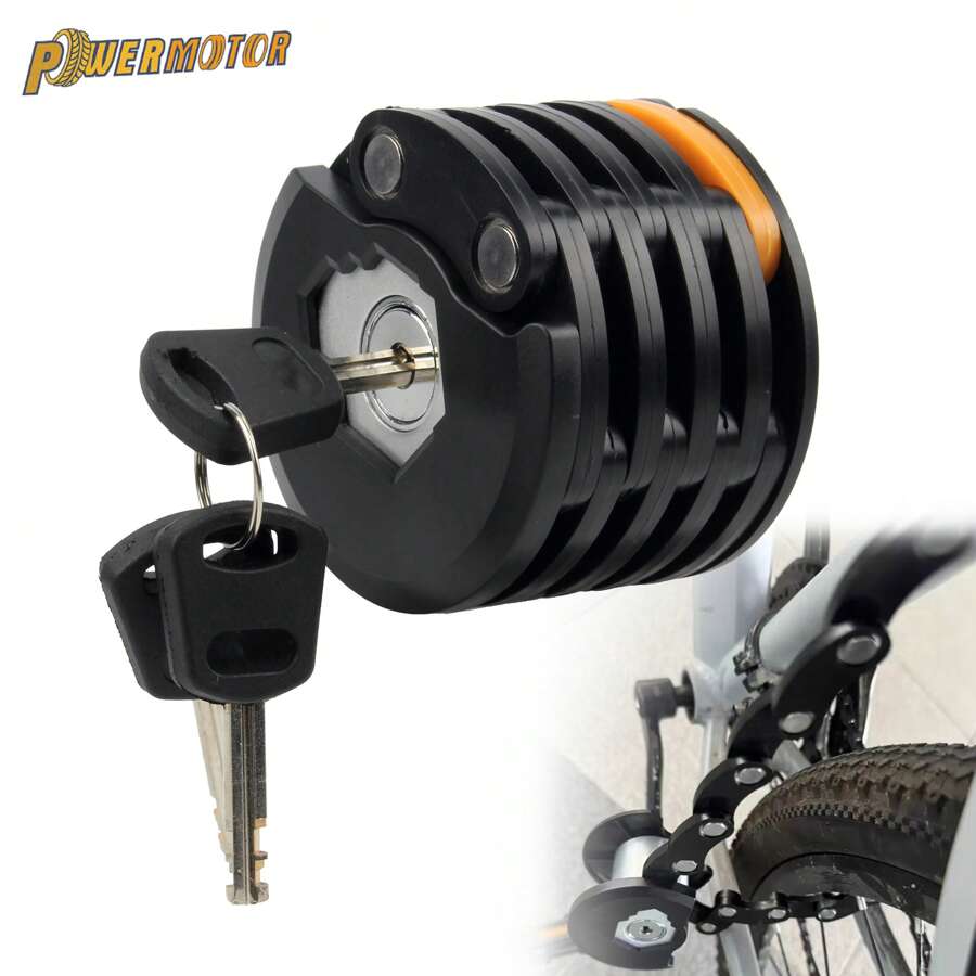 PowerMotor PowerMotor Motorcycle Electric Bike Lock Bicycle Chain Lock ...