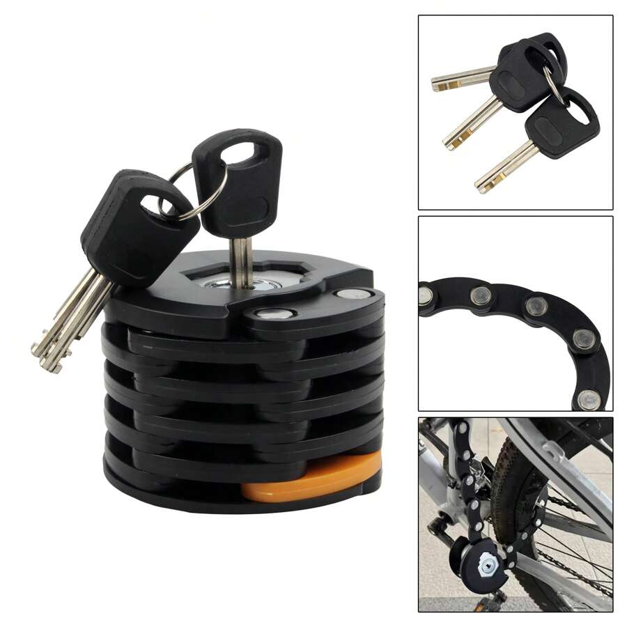 PowerMotor PowerMotor Motorcycle Electric Bike Lock Bicycle Chain Lock ...