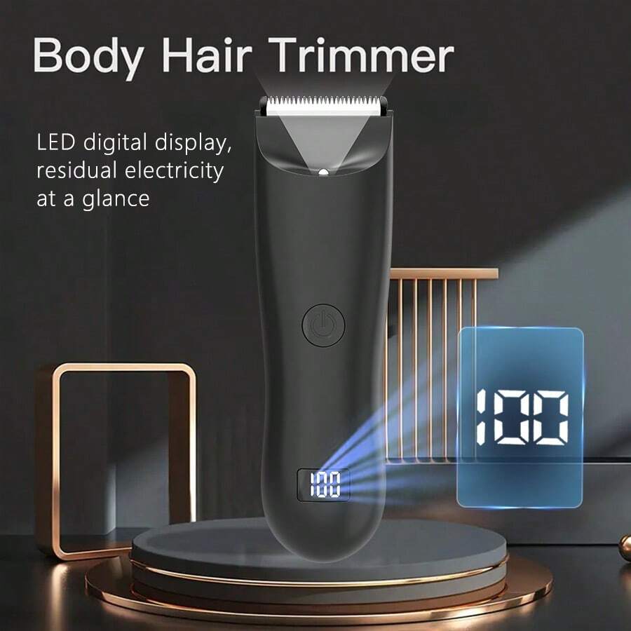 Men's Body Trimmer, Electric Shaver, Electric Inguinal And Hair Trimmer ...