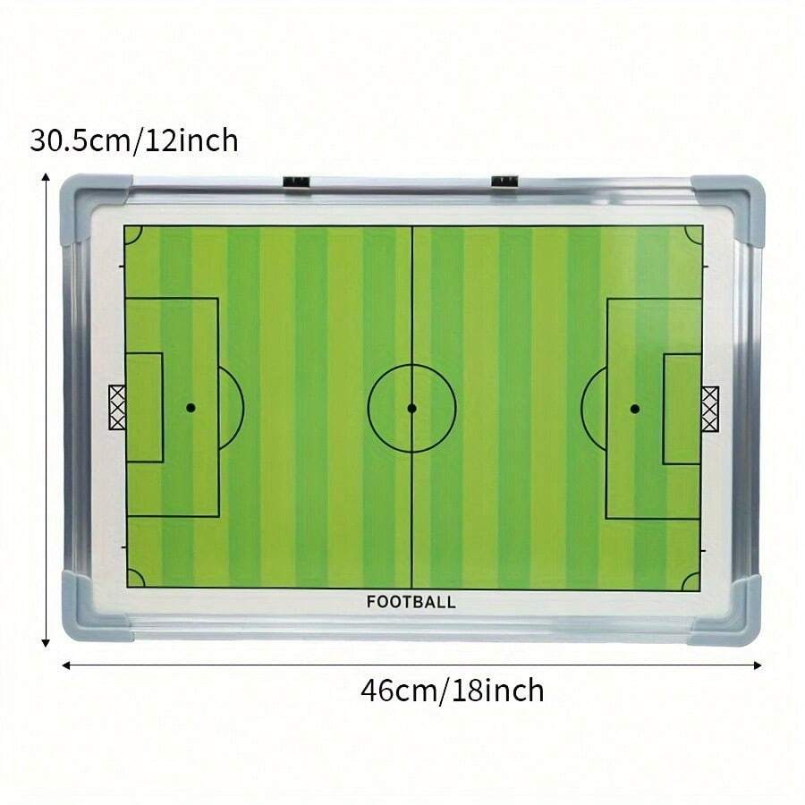 Aluminum Alloy Magnetic Football Tactics Board, Wall-Mounted Football ...