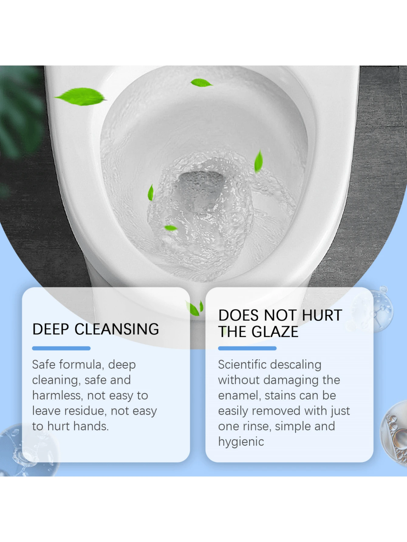 Toilet Bowl Cleaning Powder: Easy To Remove Toilet Bowl Stains And ...