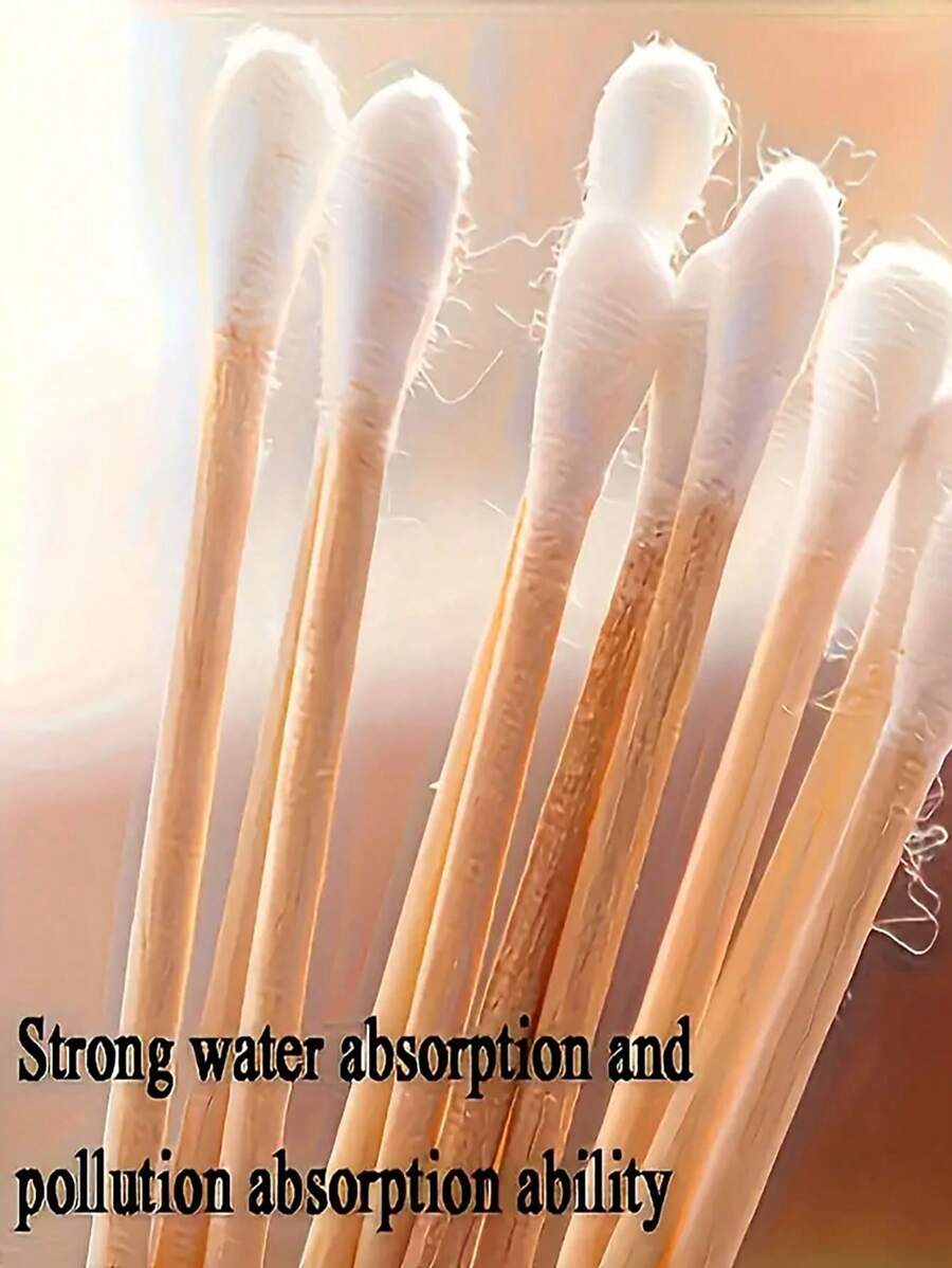 1000pcs (10 Packs) Dual-Ended Cleaning Swabs, Multipurpose Cleaning ...