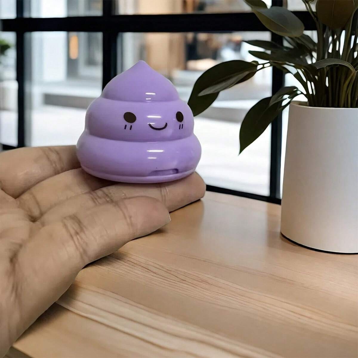 Sanrio Cute Poop Double Hole Pencil Sharpener, Student Pencil Sharpener ...