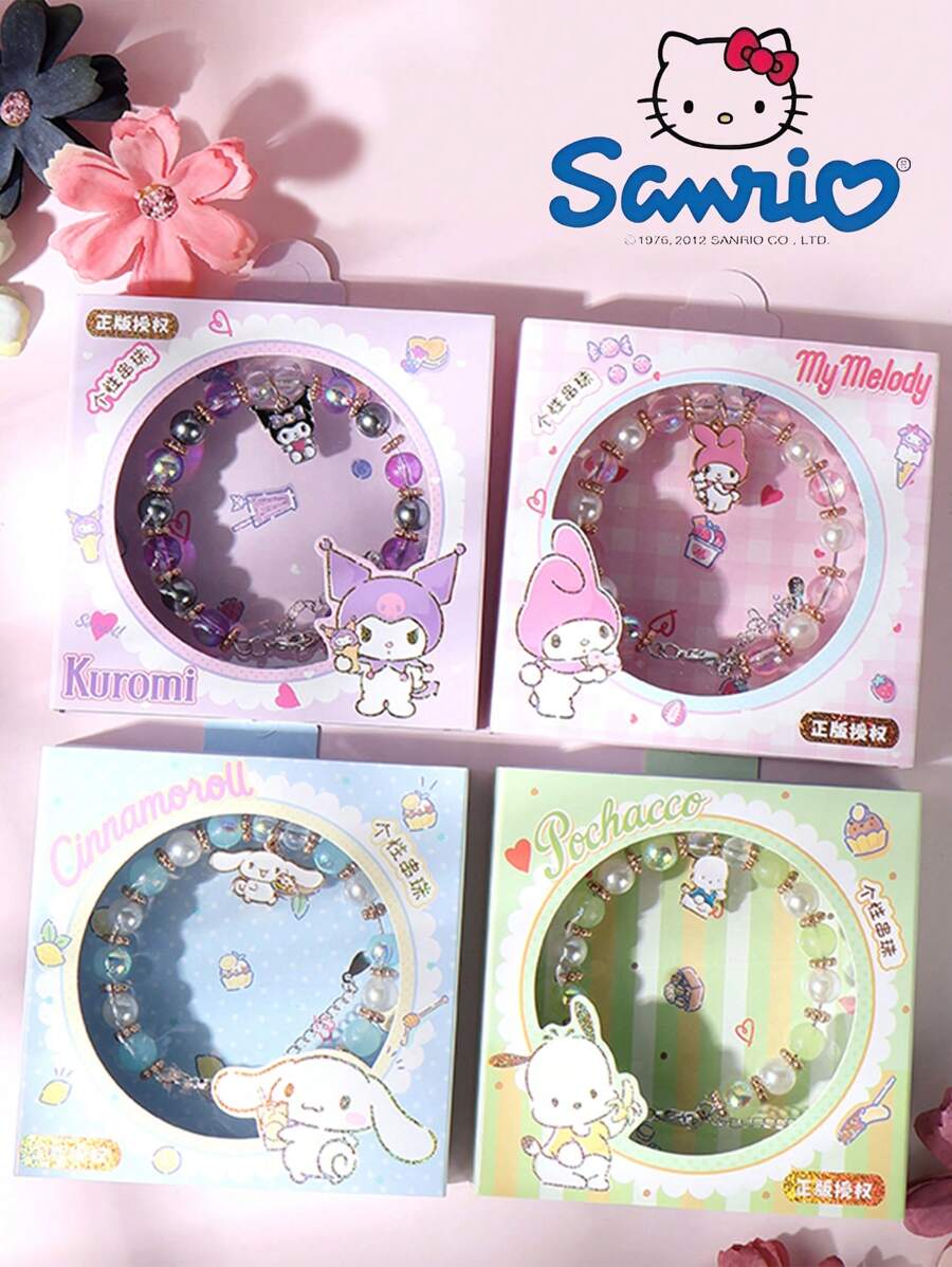Sanrio Sanrio Mymelody Pochacco Kuromi Cinnamoroll Mymelody Bracelet ...