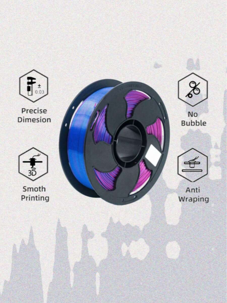 3D Printer Filament PLA Silk Dual-Color Silk Gradient 1kg 1.75mm ...