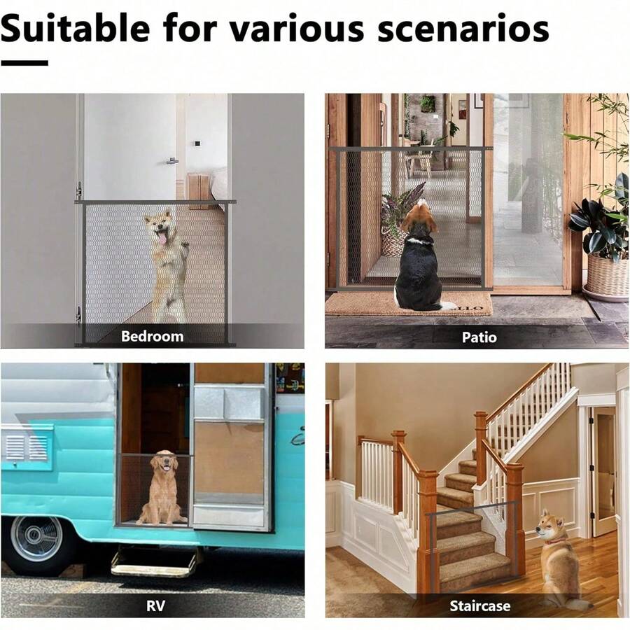 Pet Grille Screen Door Protector For Dogs Pets Cats Scratch Protector ...