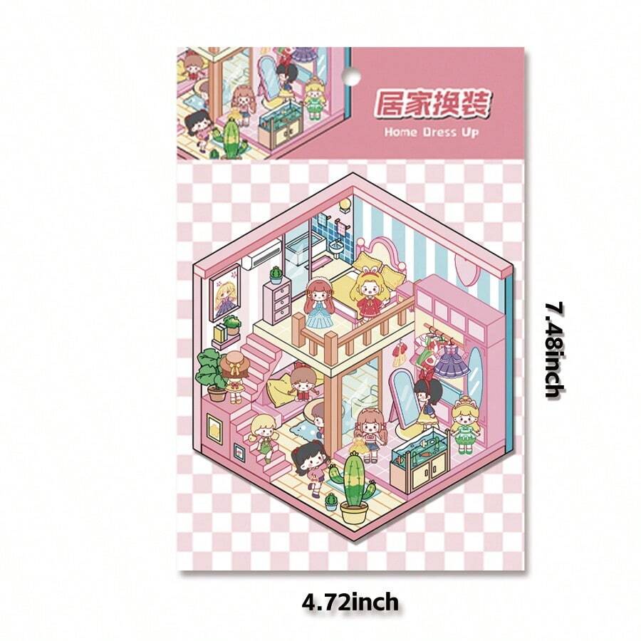 Send Tweezers, Korean Miniature Scenes, Landscaping Stickers, No-Cut ...