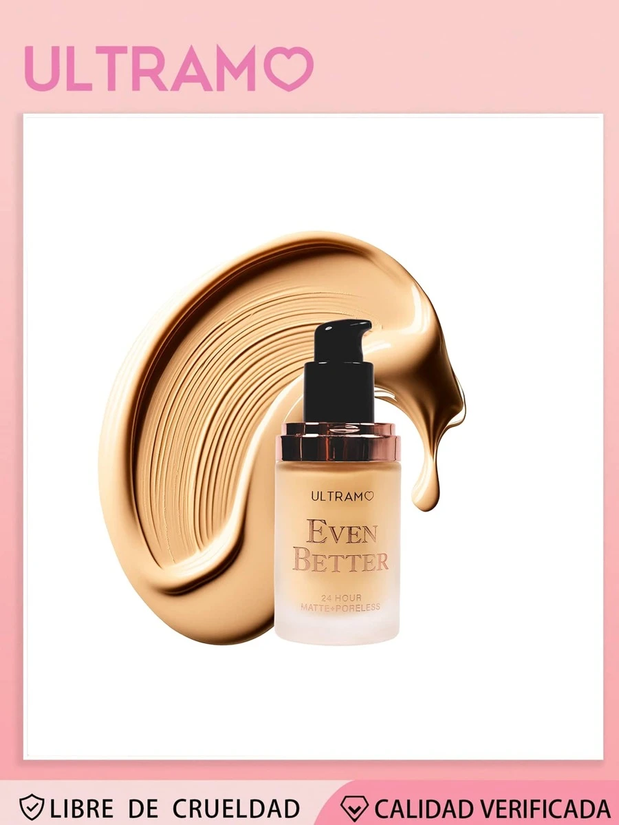 ULTRAMO Base De Corrector Impermeable,24H Cobertura Total,Mate,Tono De ...
