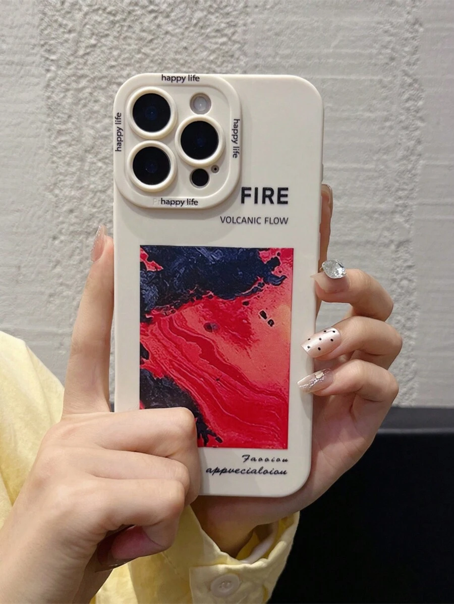 1 szt. Matowe miękkie etui silikonowe TPU na telefon z oddzielnym ...