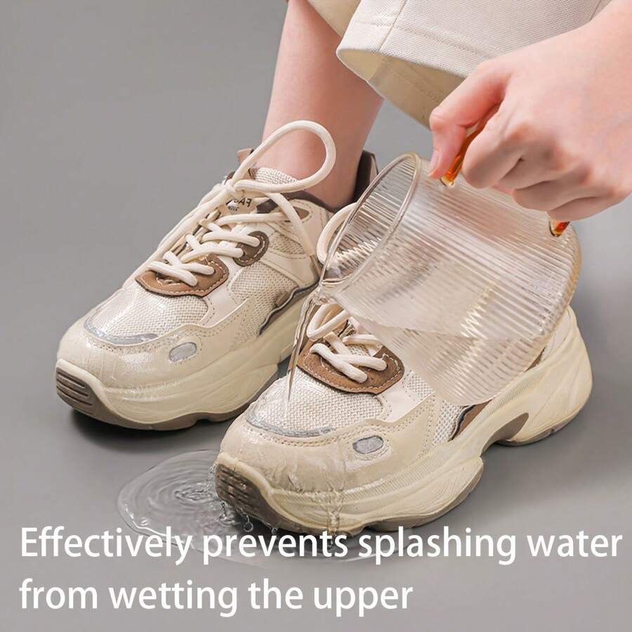 30pcs Shoe Toe Moisture Barrier Film, Anti-Dirty Stickers, Rainy Day ...