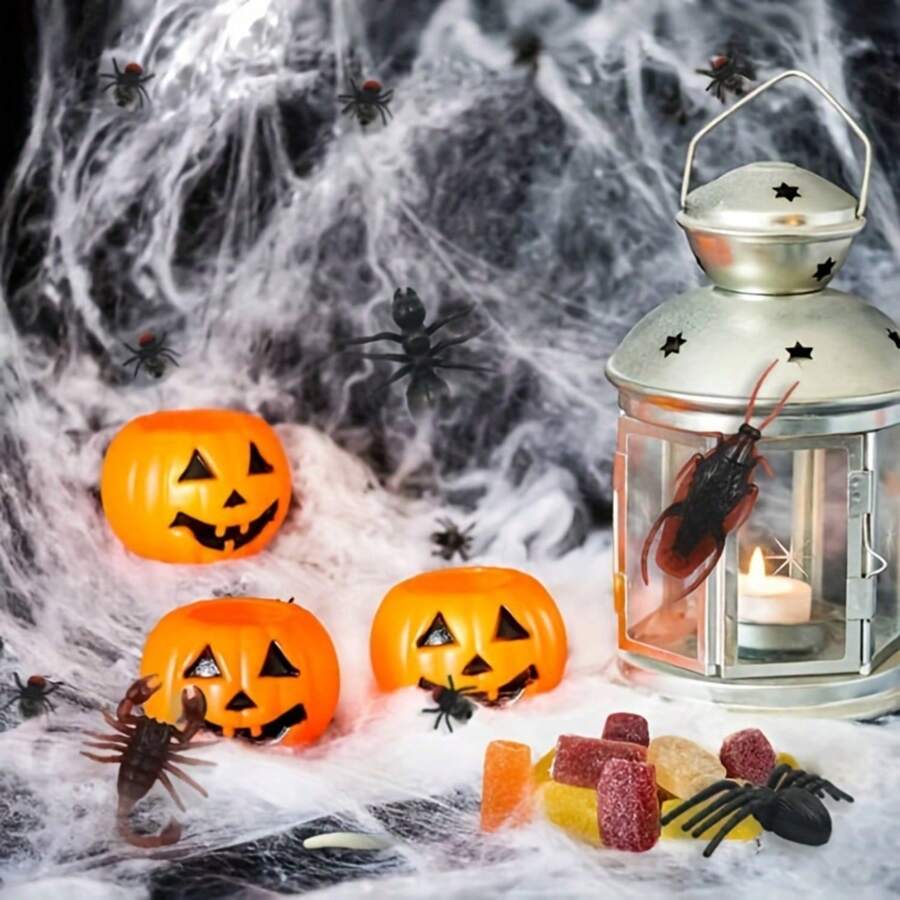 30pcs Realistic Bugs Plastic Fake Bug Trick Insects Prank Bugs ...