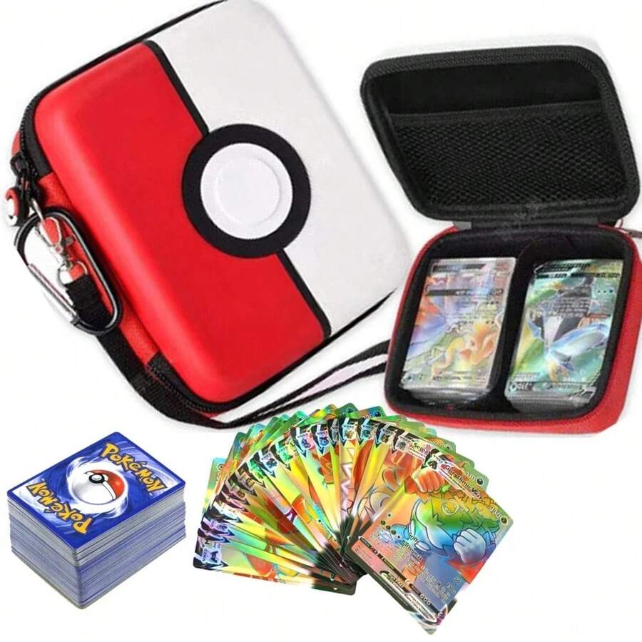 pokemon Hard-Shell Storage Box Carrying Case For Magic PTCG MTG Trading ...