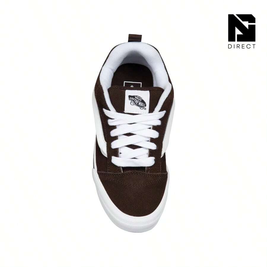 Vans Vans Knu Skool Black White (Youth) Women's Casual Shoes US M ...