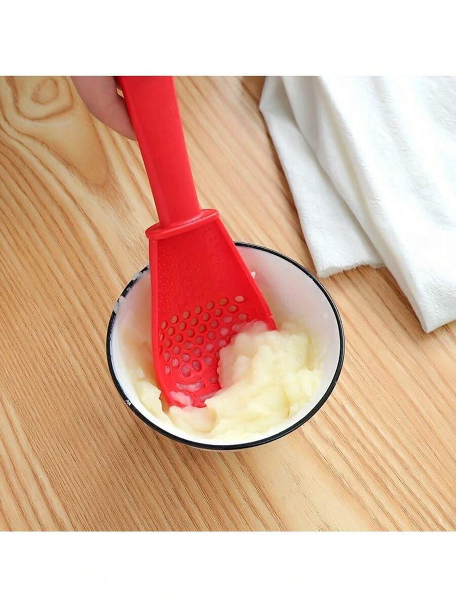Multifunctional Kitchen Grinding Cooking Spoon, Crush And Drain ...