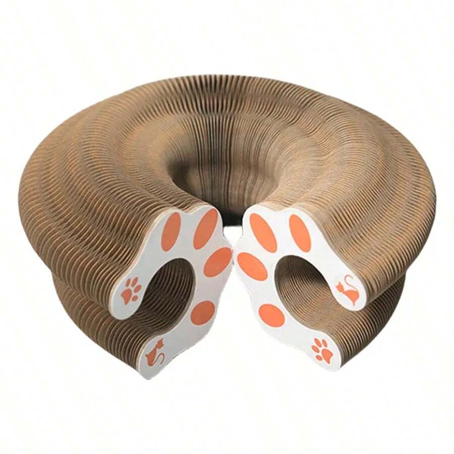 Magic Organ Cat Scratching Board Interactive Scratcher Cat Toy Foldable ...