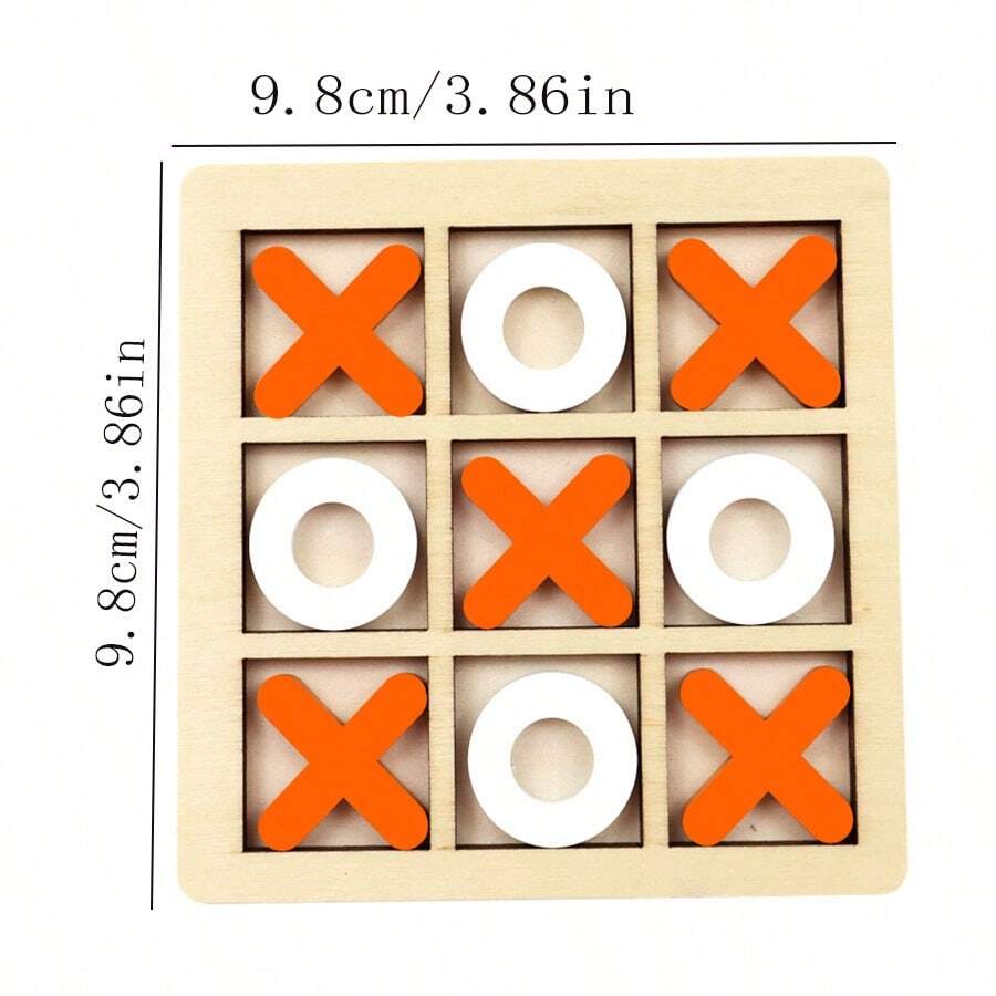 Jeu en bois de morpion XO, puzzles jouet, jeu de table interactif ...