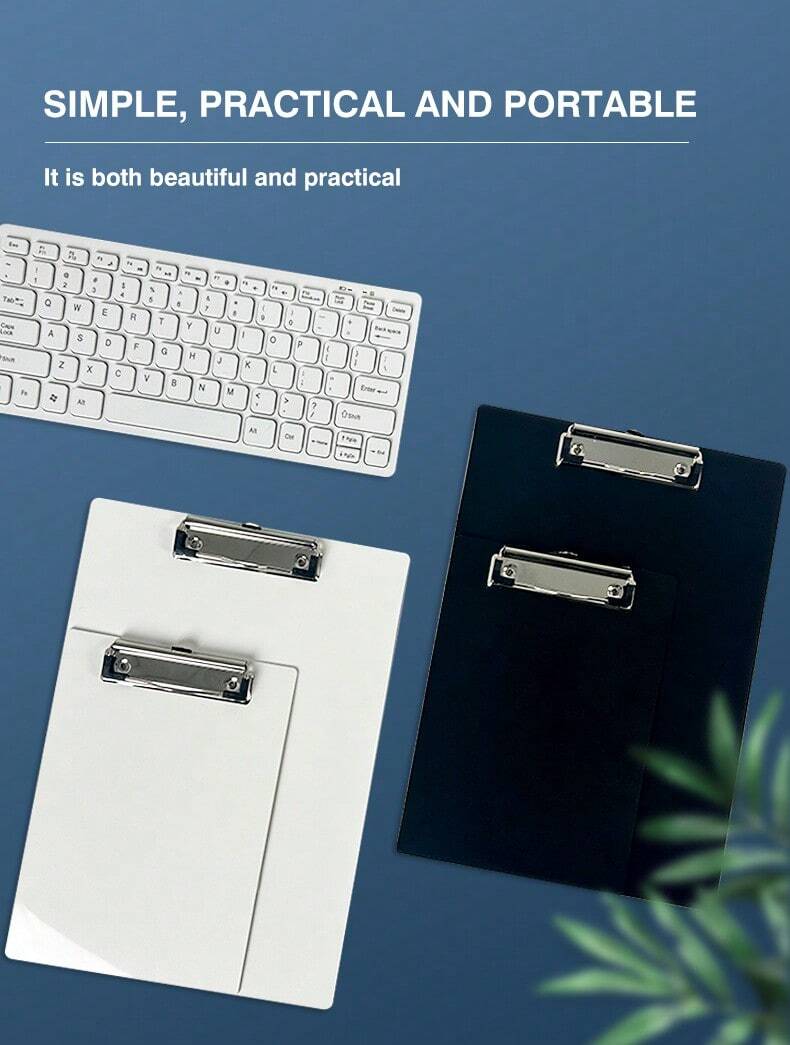 A4 Size Clipboard With Foldable Paper Holder, Thick PP Plastic Board ...