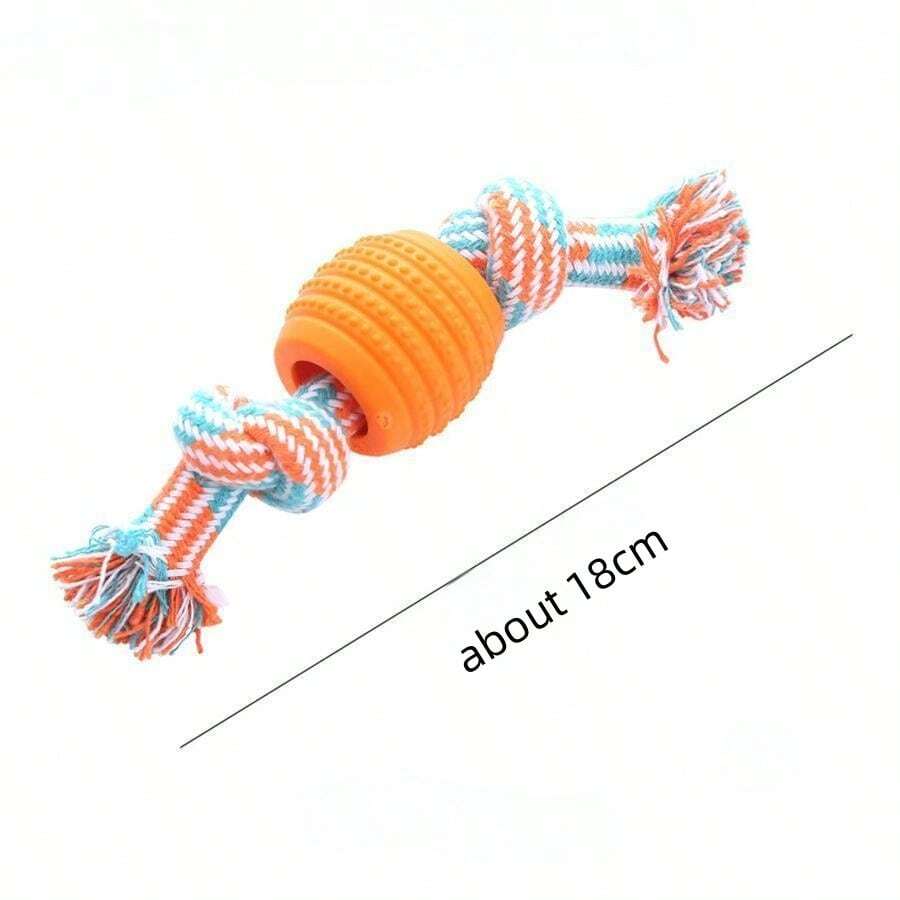Bite Resistant Dog Rope Toy For Dogs Bite Resist Interactive Bone Small ...