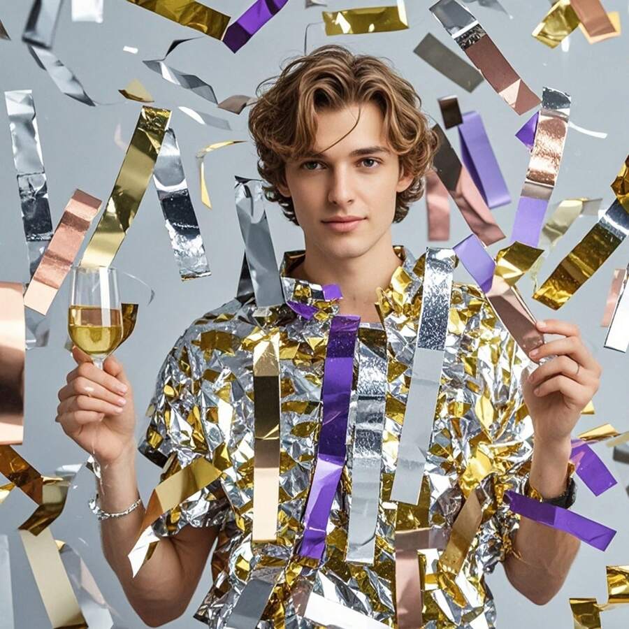 Mini Confetti Shooter Handheld Purple Do-It-Yourself Spring Loaded ...