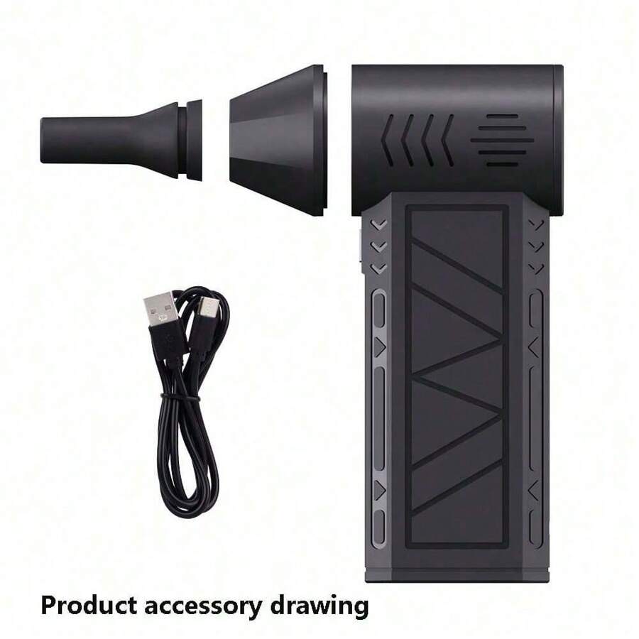 Turns High Speed Violent Turbo Fan Camping Fan Handheld Fan Turbo Fan ...