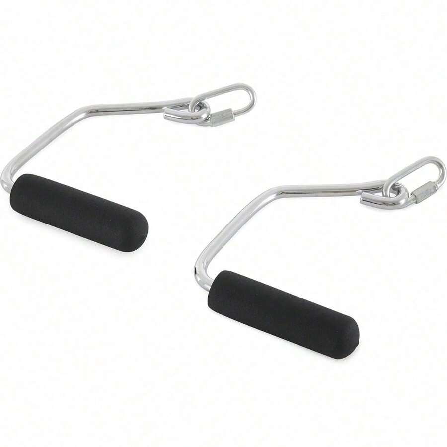Total Gym Accessories Open Ended Chrome Grip Handles For Total Gym Home ...
