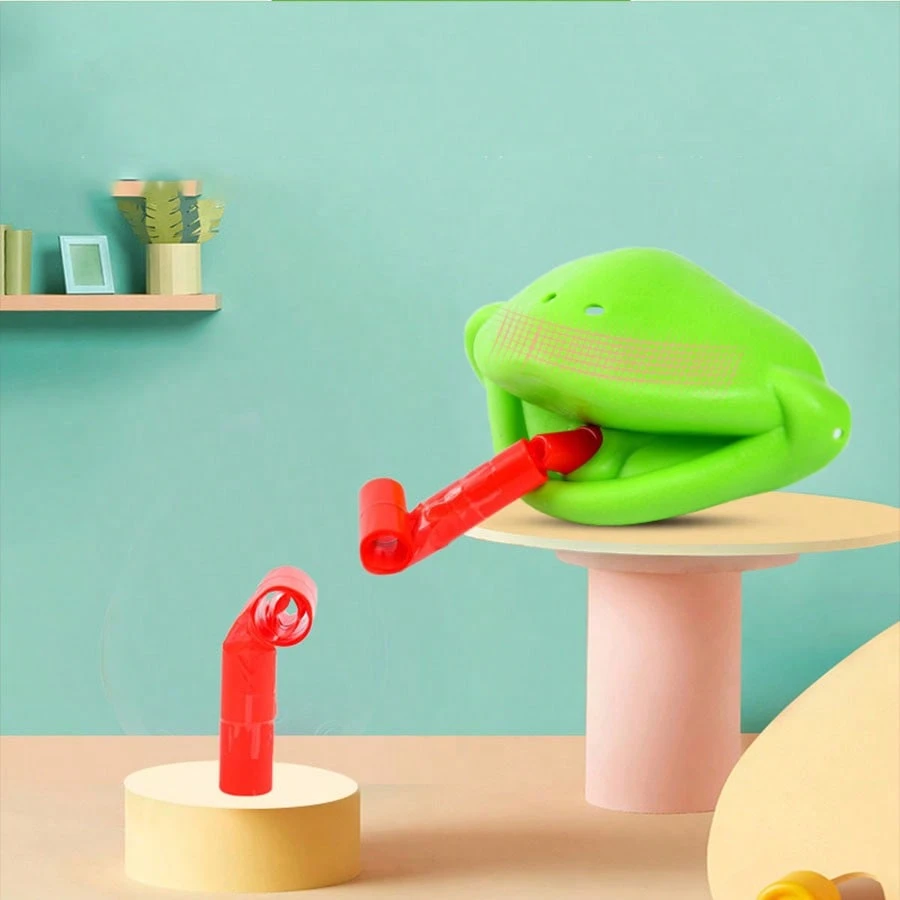 Giocattolo a bocca di rana con stile casuale, compatto e leggero ...