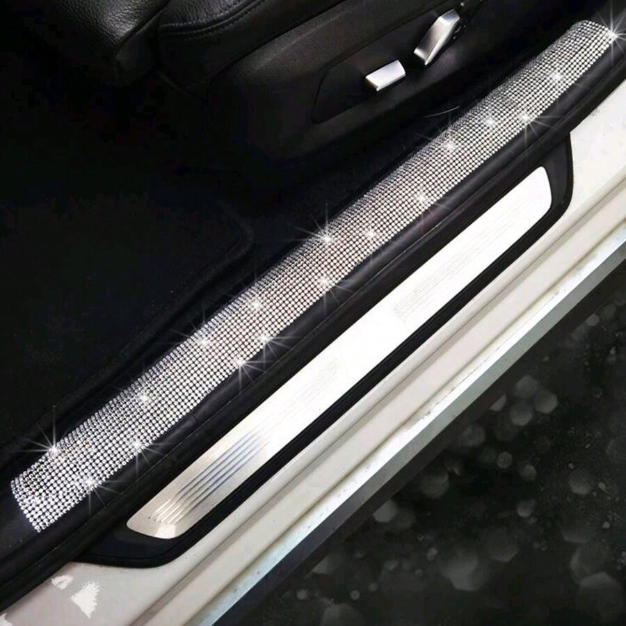 Flash Diamond 1 Black, Pink, White Threshold Strip, Door Pedal ...