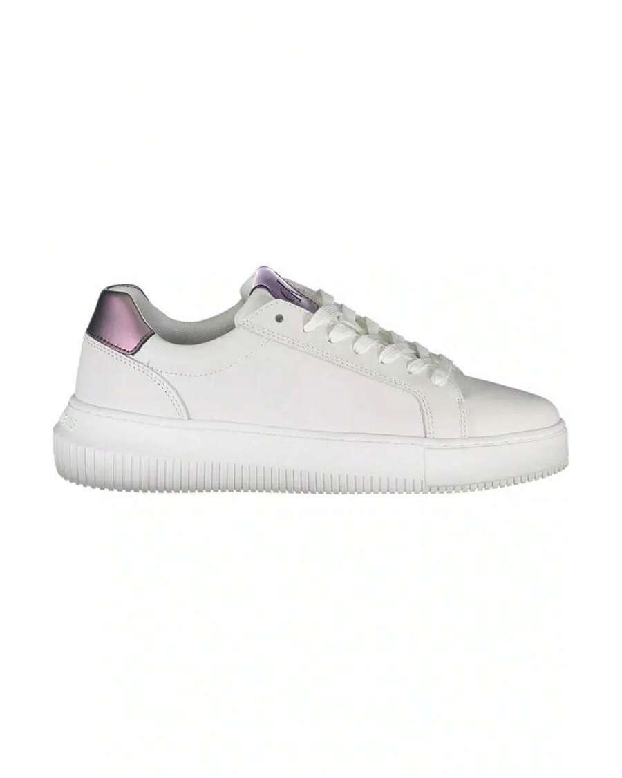 Calvin Klein Maxima Platform Sneakers For Women - White | SHEIN USA