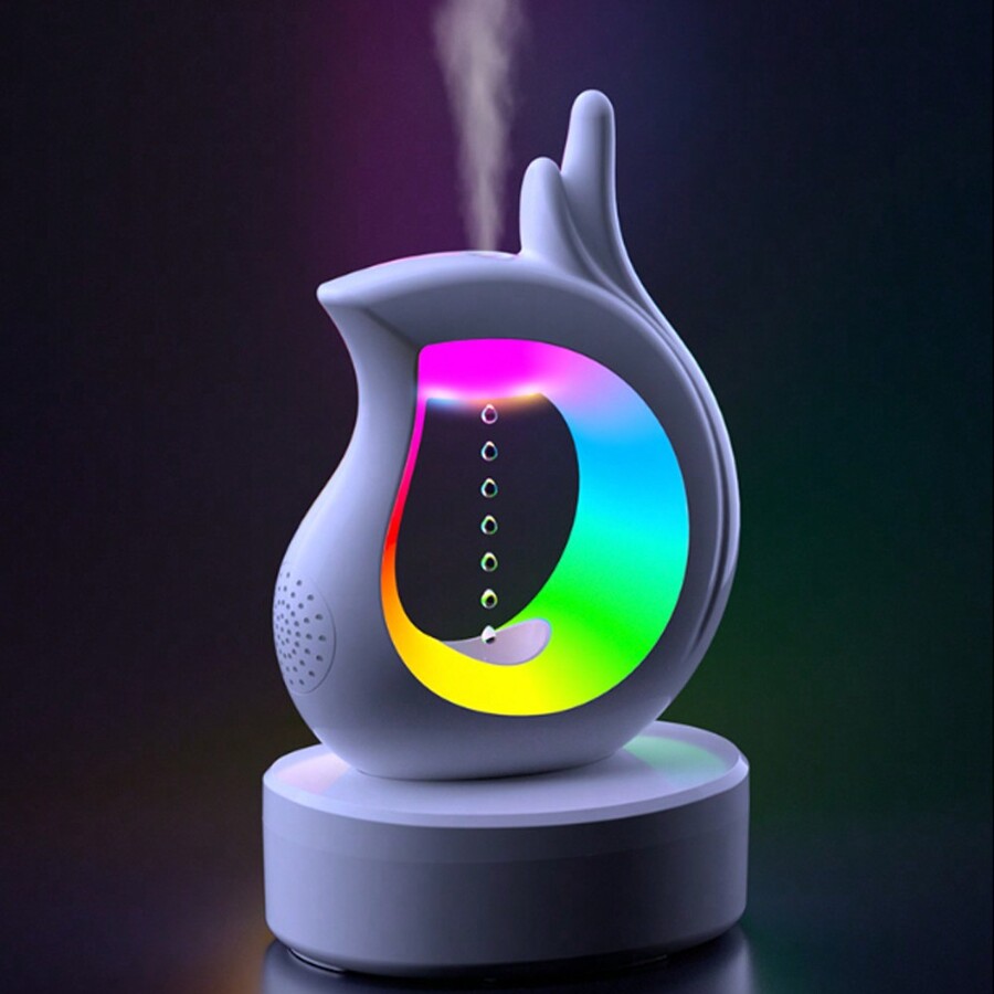 Orchid Finger Color Changing Bluetooth Speaker & Anti-Gravity Water ...