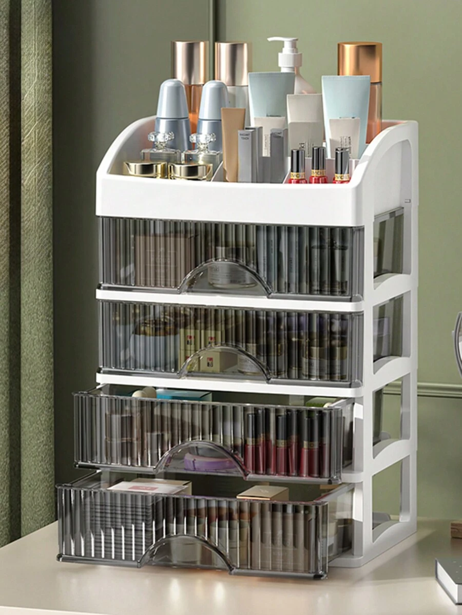 Makeup Storage Box Convenient Makeup Drawer Set Sturdy Cosmetics ...