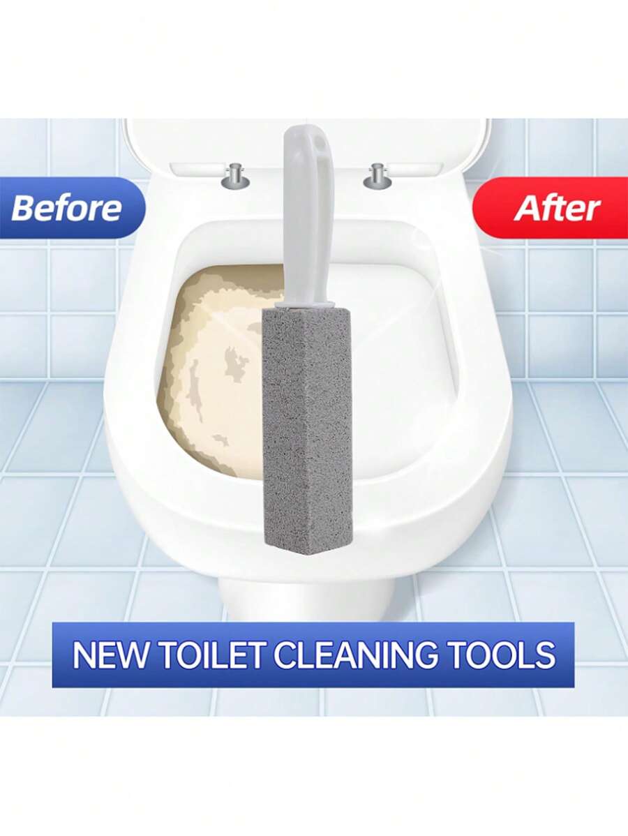 Pumice Cleaning Rod, Powerful Stain Remover For Toilet Bowl, Waterline ...