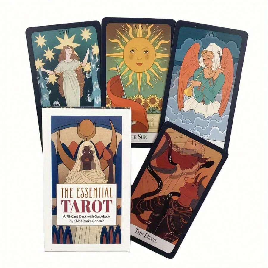 1 Deck Labyrinth Tarot Cards With Guidebook - High-Quality Card Paper ...