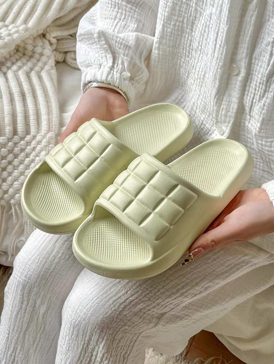 Women's 2024 New Slippers, Soft Bottom Indoor Home Couples Shower ...