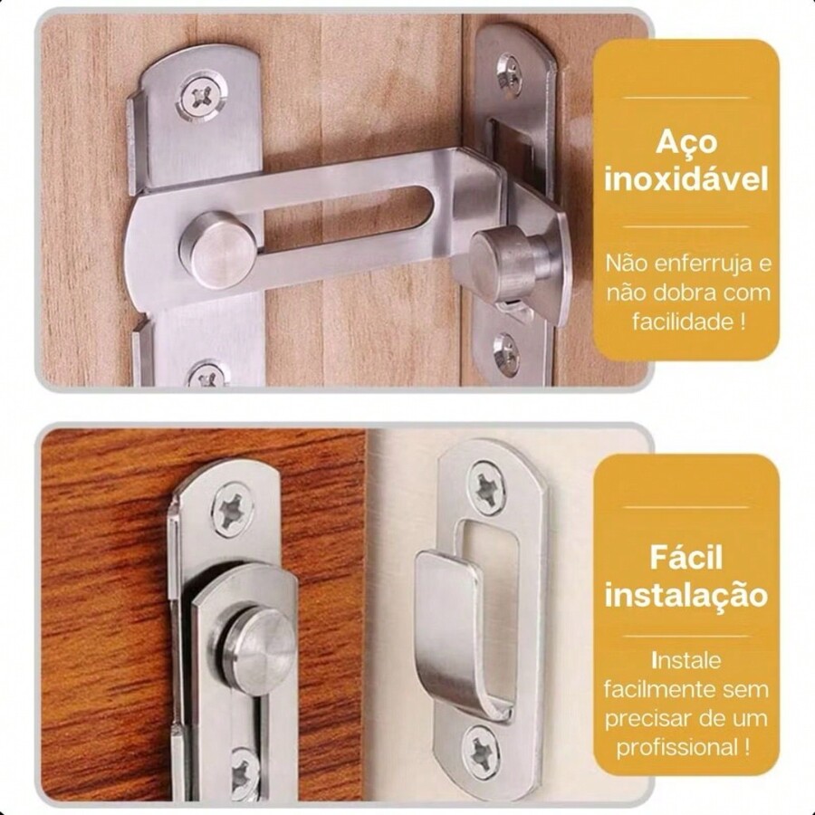 90º Degree Corner Latch Window Door Lock Security Burglar Home ...