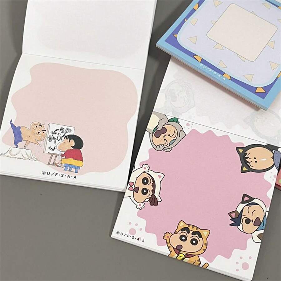 CRAYON SHINCHAN (Random Style) Crayon Shin Chan Pocket Memo Book Cute ...